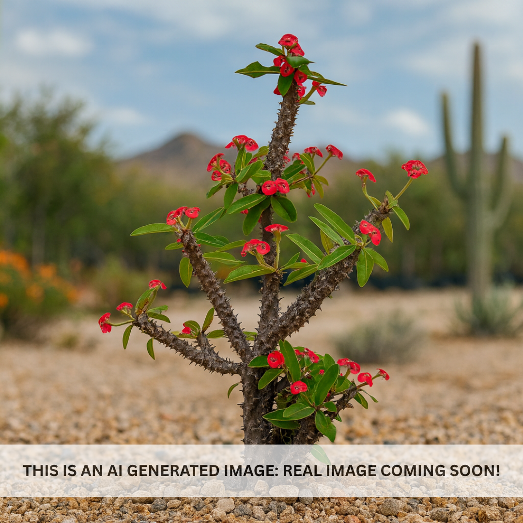 Buy Cherokee Crown of Thorns Phoenix, AZ | Euphorbia | Three Timbers ...